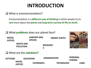 Environmentalism | PPTX