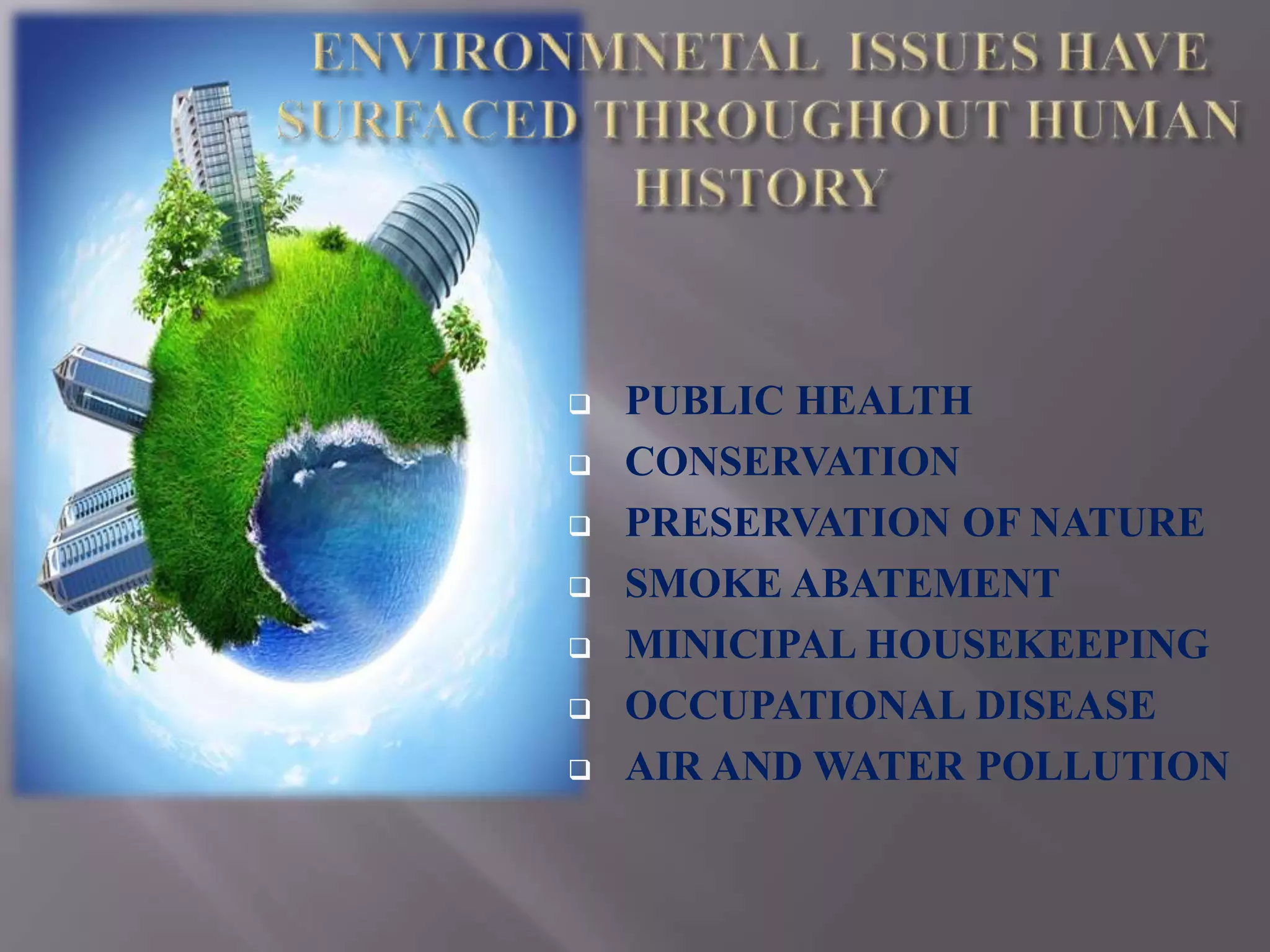 Environmentalism | PPTX