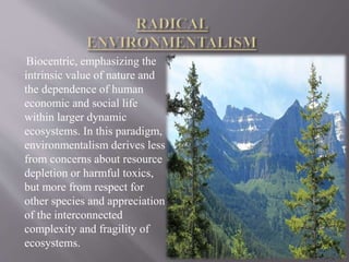 Environmentalism | PPTX