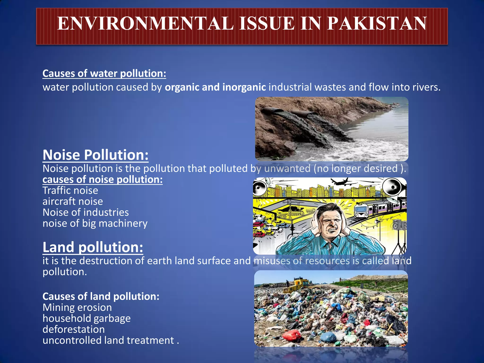 Environmental issue in pakistan | PDF