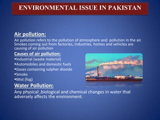 Environmental issue in pakistan | PDF