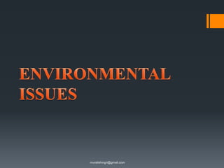 Environmental issues | PPT