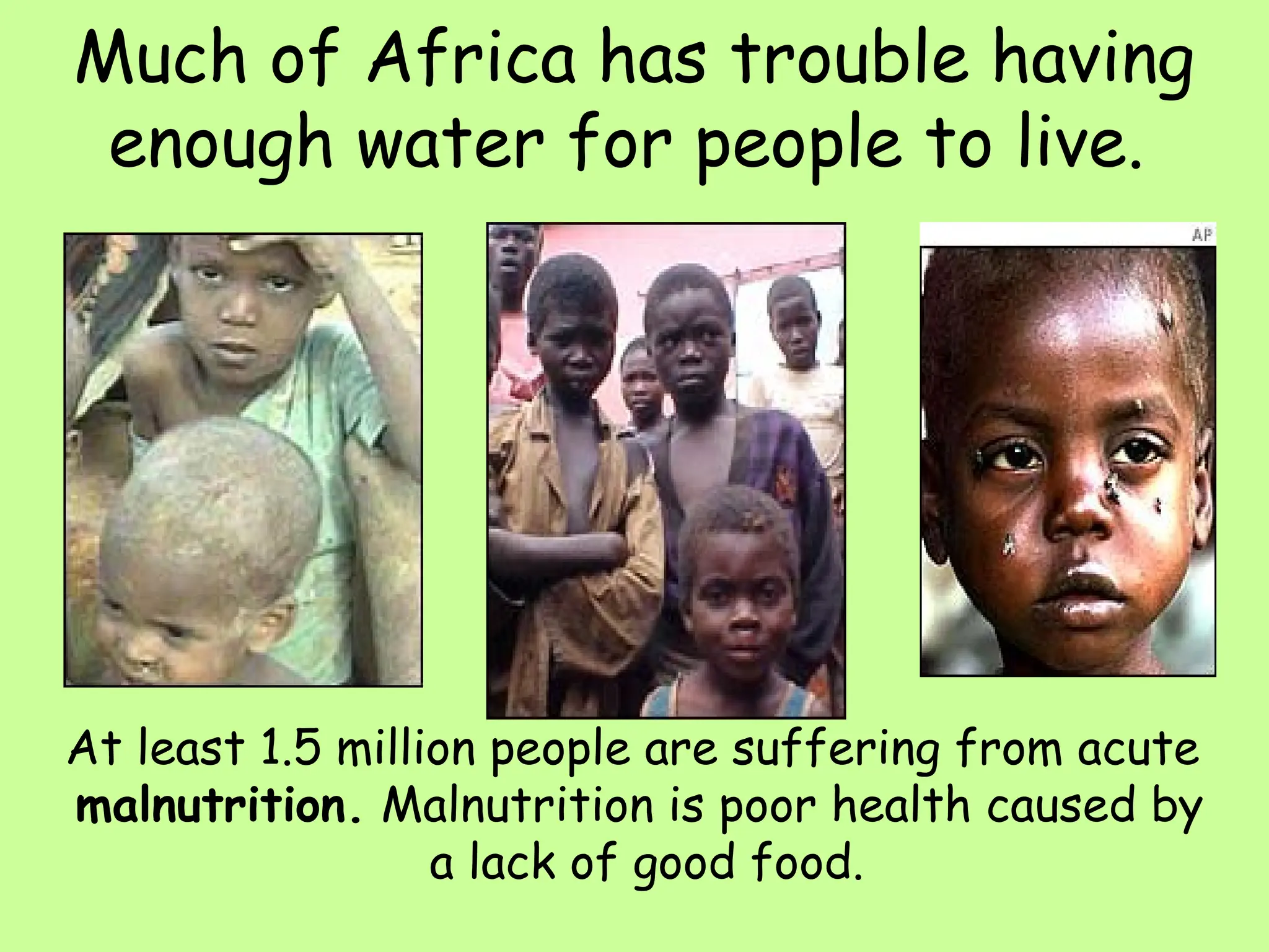 Environmental Issues Across Africa SS7G2a PowerPoint.ppt