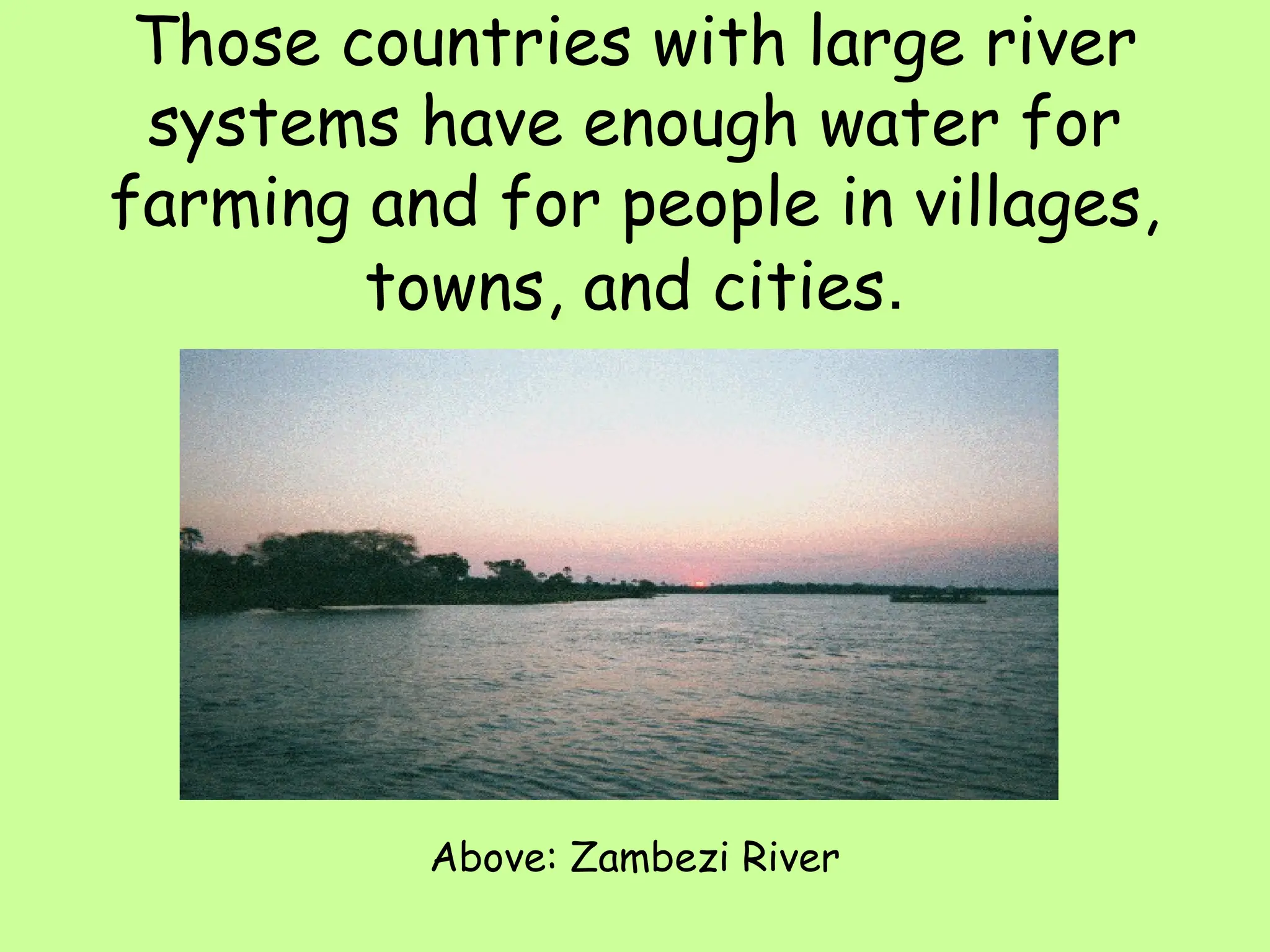 Environmental Issues Across Africa SS7G2a PowerPoint.ppt