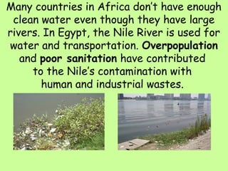 Environmental Issues Across Africa SS7G2a PowerPoint.ppt