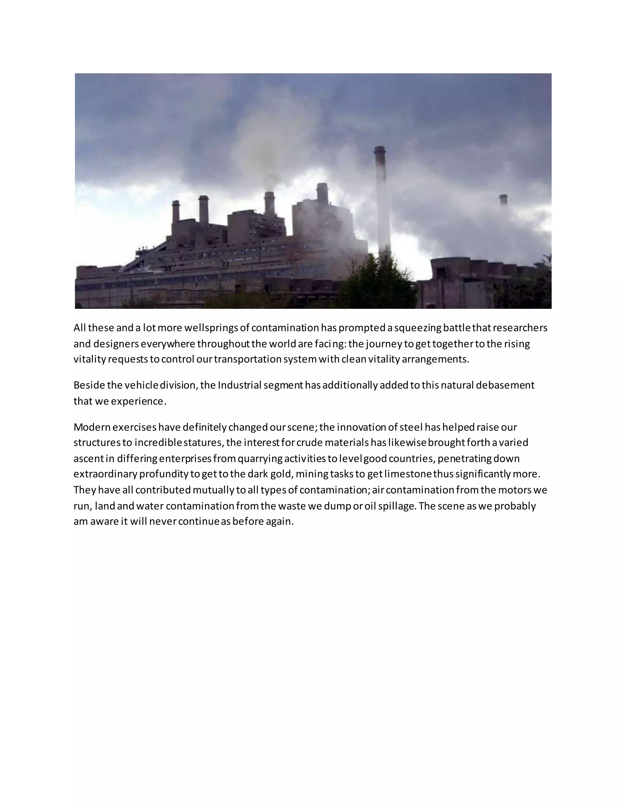 Environmental issues caused by construction | DOCX