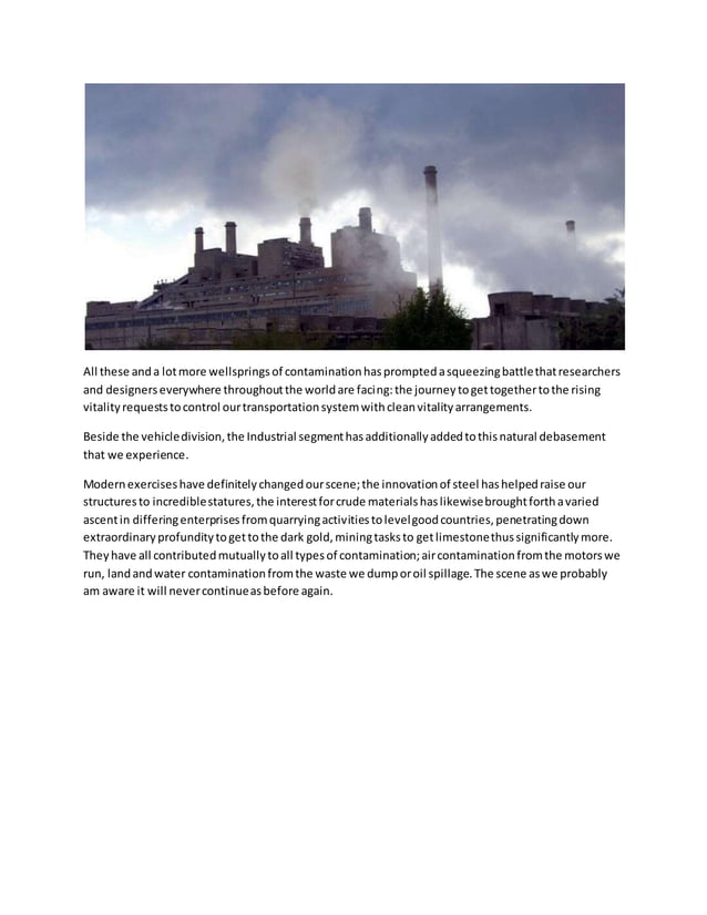 Environmental issues caused by construction | DOCX