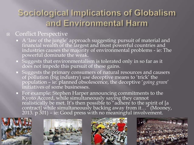 Environmental issues dissolve sociological barriers | PPT
