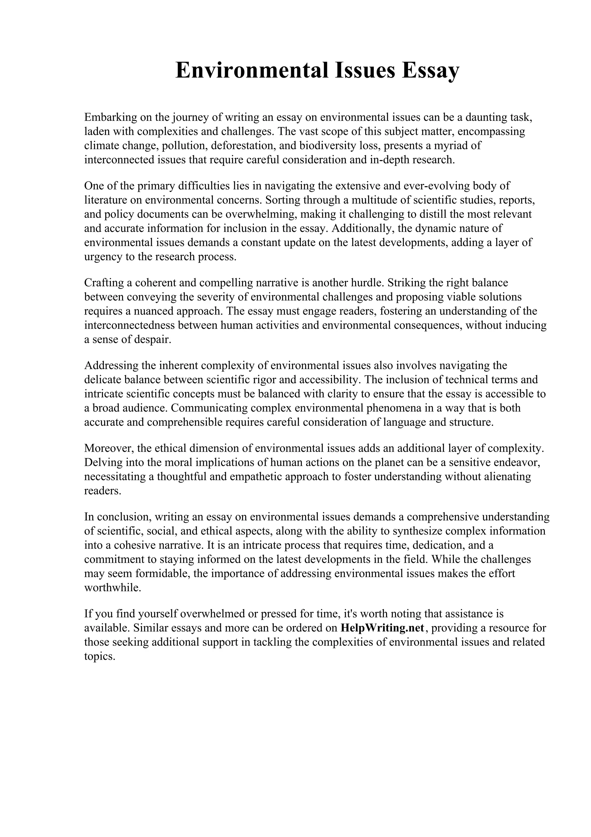 Environmental Issues Essay.pdf