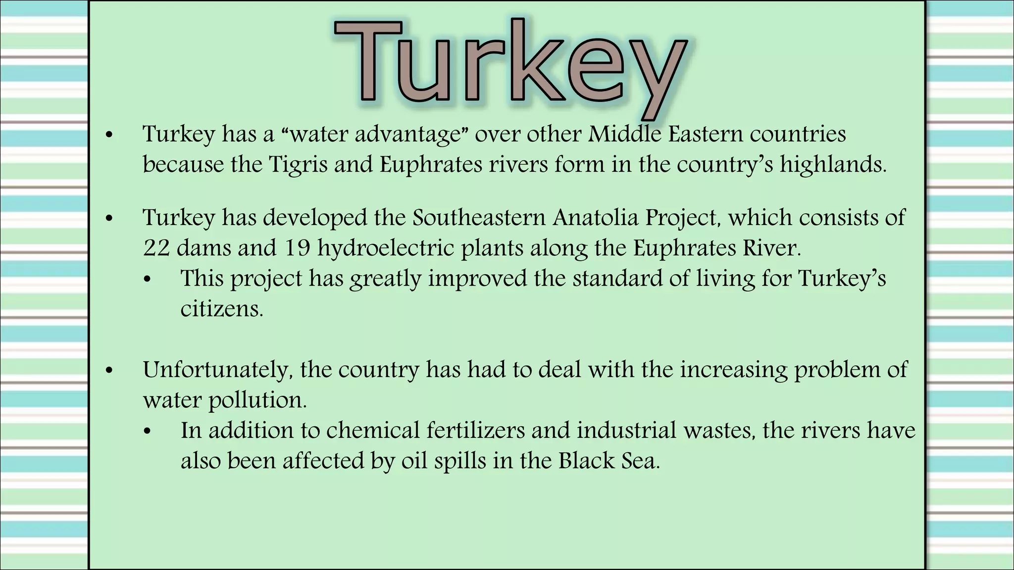 Environmental issues in Turkey, Syria, and iraq | PPTX