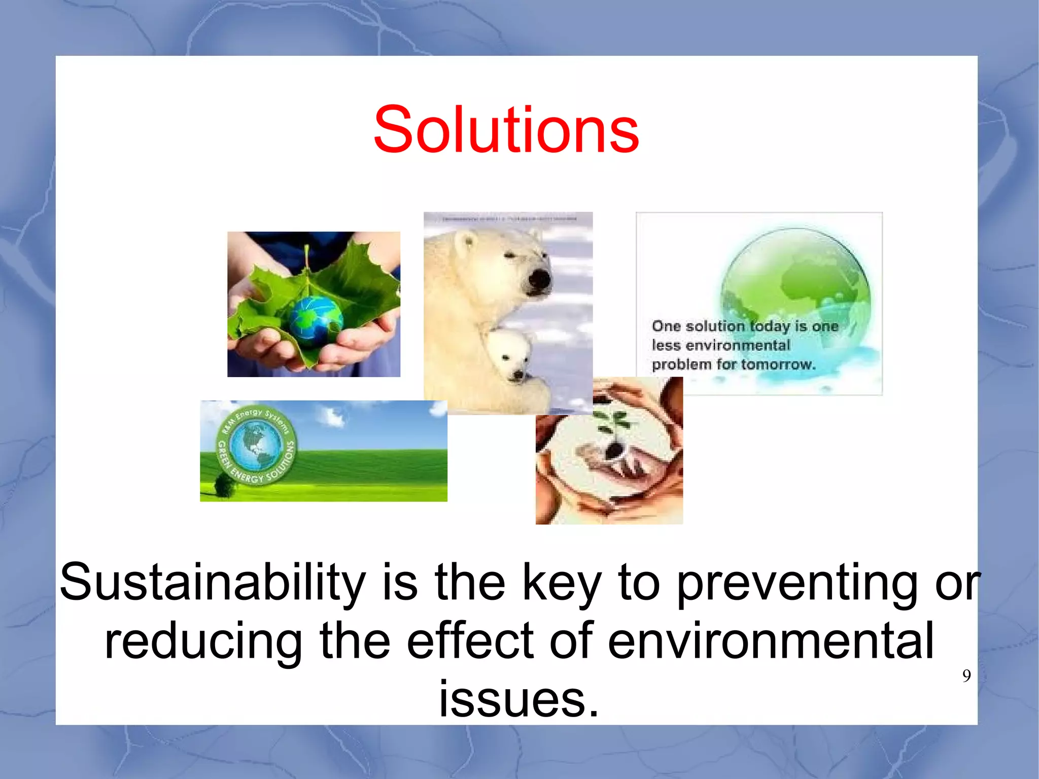 Environmental issues | PPS