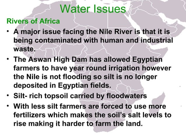 Environmental issues of africa | PPT