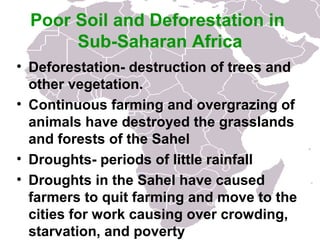 Environmental issues of africa | PPT