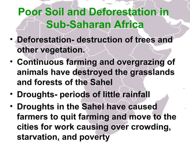 Environmental issues of africa | PPT