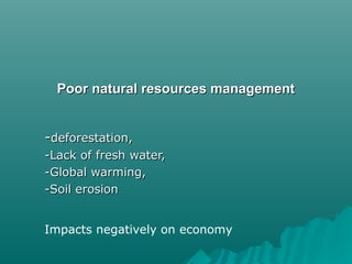 Environmental issues of nepal for sustainable development | PPT