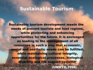 Environmental issues in tourism and hospitality | PPT