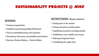 Nike - Sustainability Review | PDF