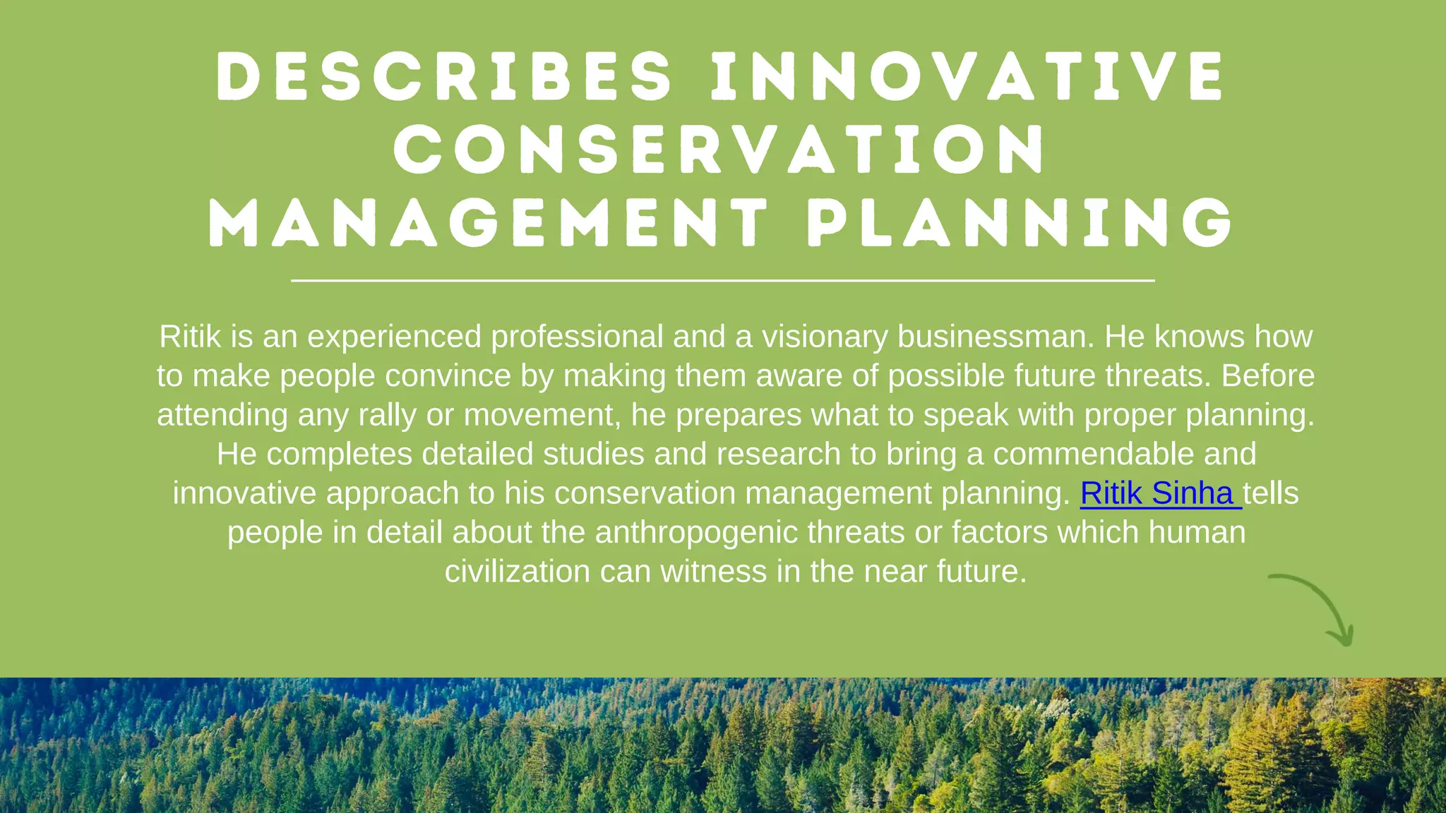 Environmentalist Ritik Kumar Sinha Breaks Barriers With His Revolutionary Approach to ...