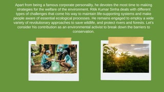 Environmentalist Ritik Kumar Sinha Breaks Barriers With His ...