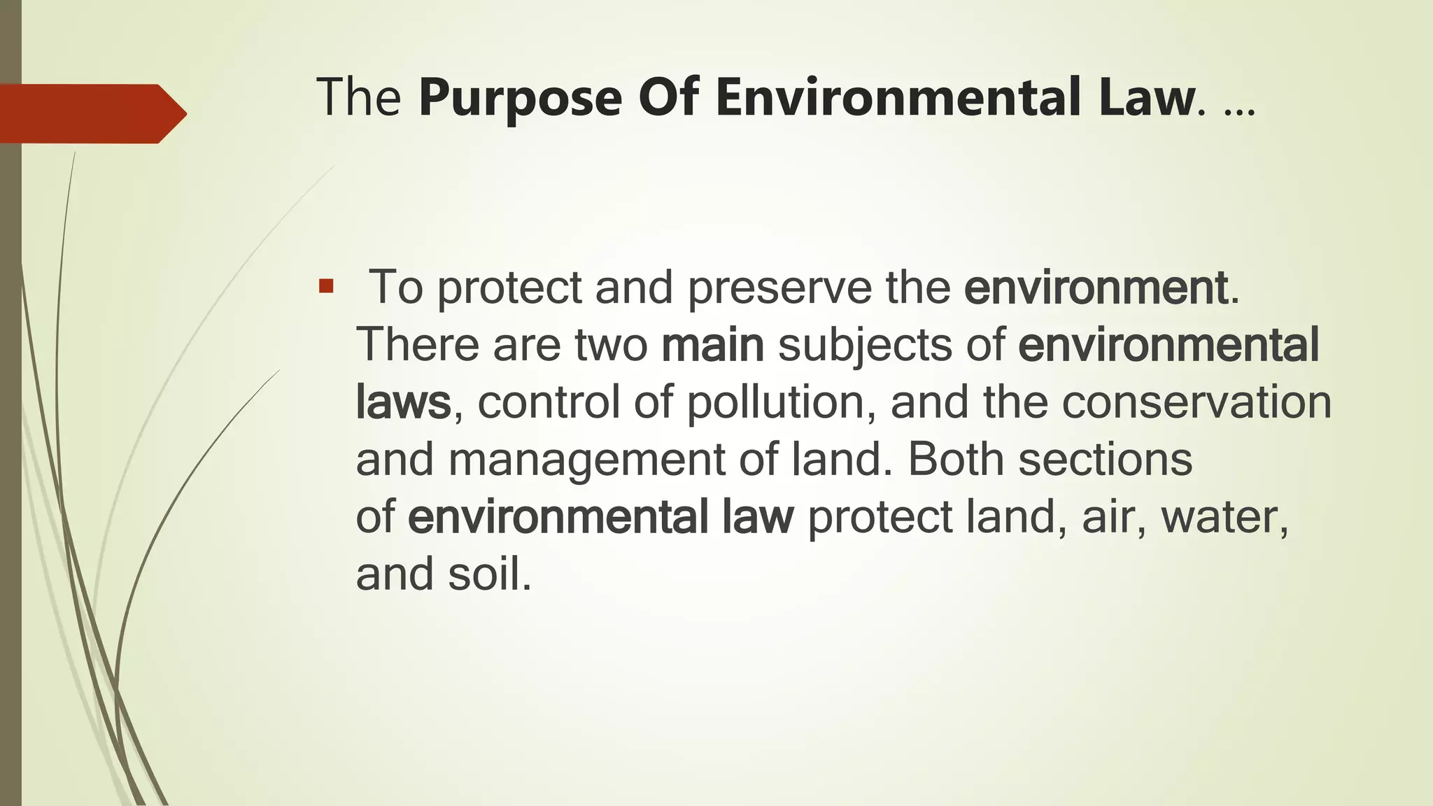 Environmental laws (international,Pakistan) | PPTX