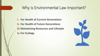 Environmental laws (international,Pakistan) | PPTX