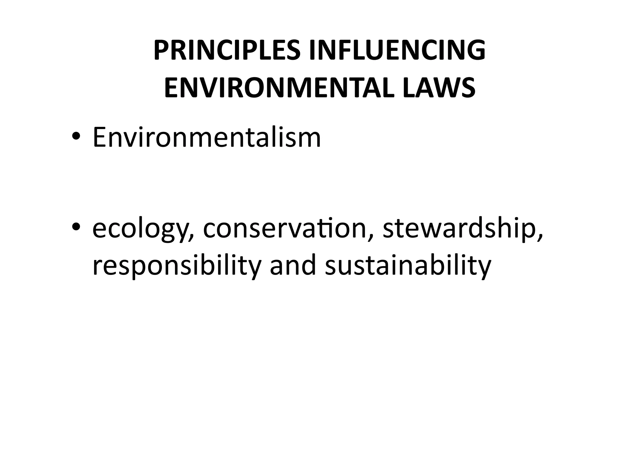 Environmental Laws | PDF