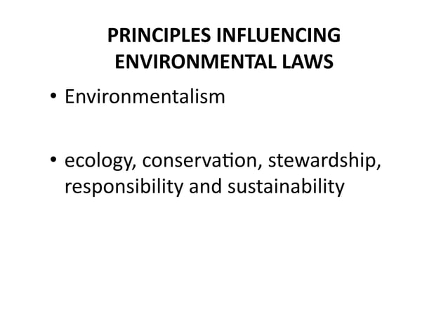 Environmental Laws | PDF