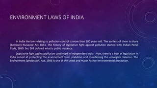 Environmental laws | PPTX