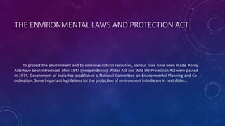 Environmental laws | PPT