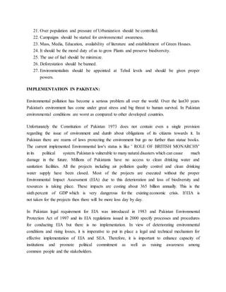 Environmental laws | DOCX