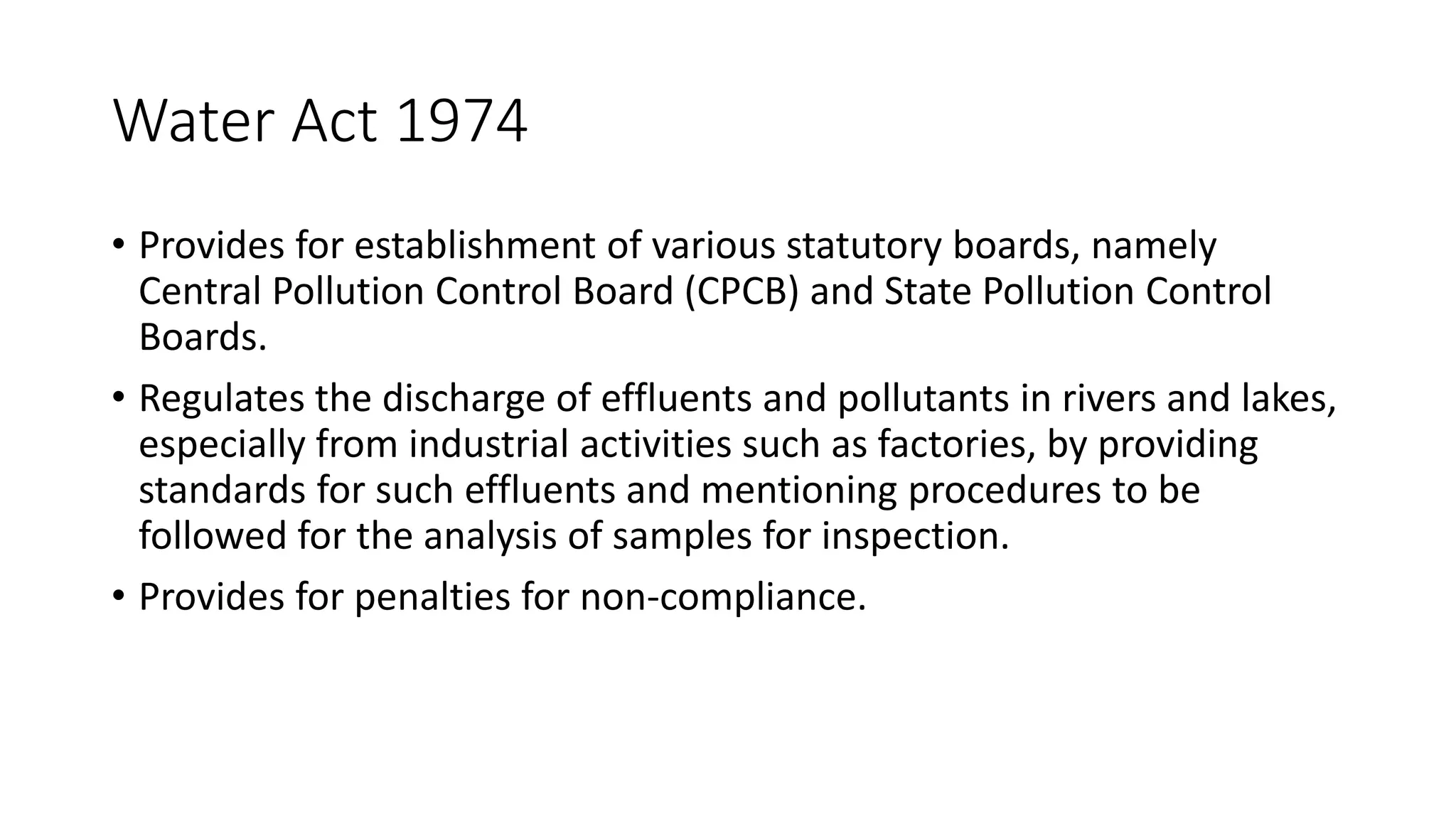 Environmental Laws in India | PPTX