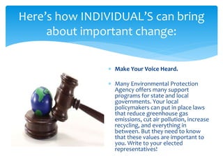 Environmental leadership and Individual influence on Environmental ...