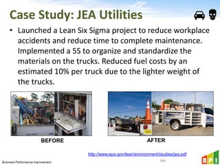 Environmental lean six_sigma_case_studies | PPT