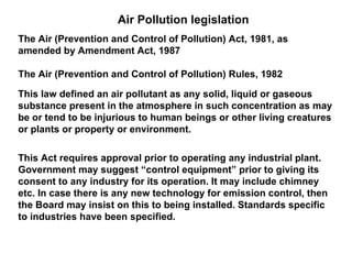 Environmental legislation | PPT