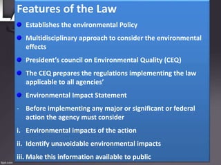 Environmental legislation | PPTX