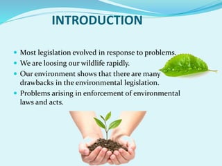 Environmental legislation | PPTX