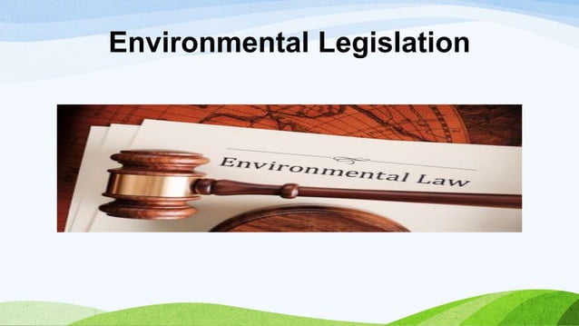 Environmental legislation & water pollution acts | PPT