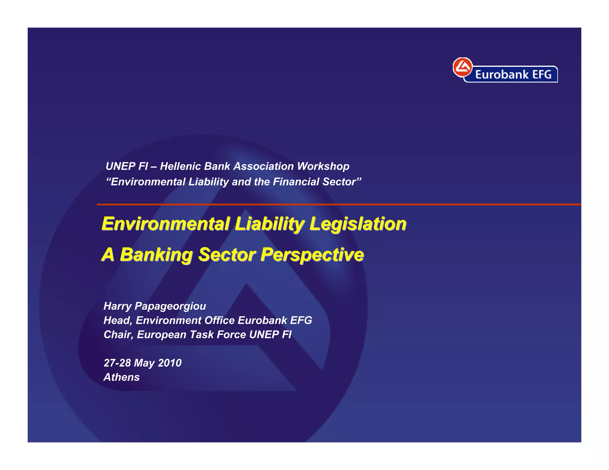 Environmental liability | PPT