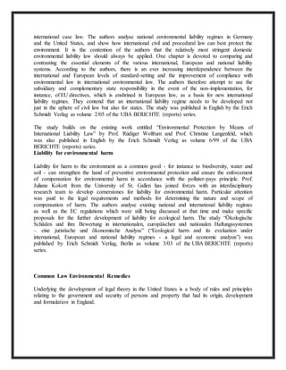 Environmental liability | DOCX