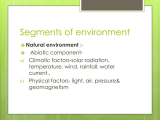 Environmental management | PPTX | Agriculture | Industries