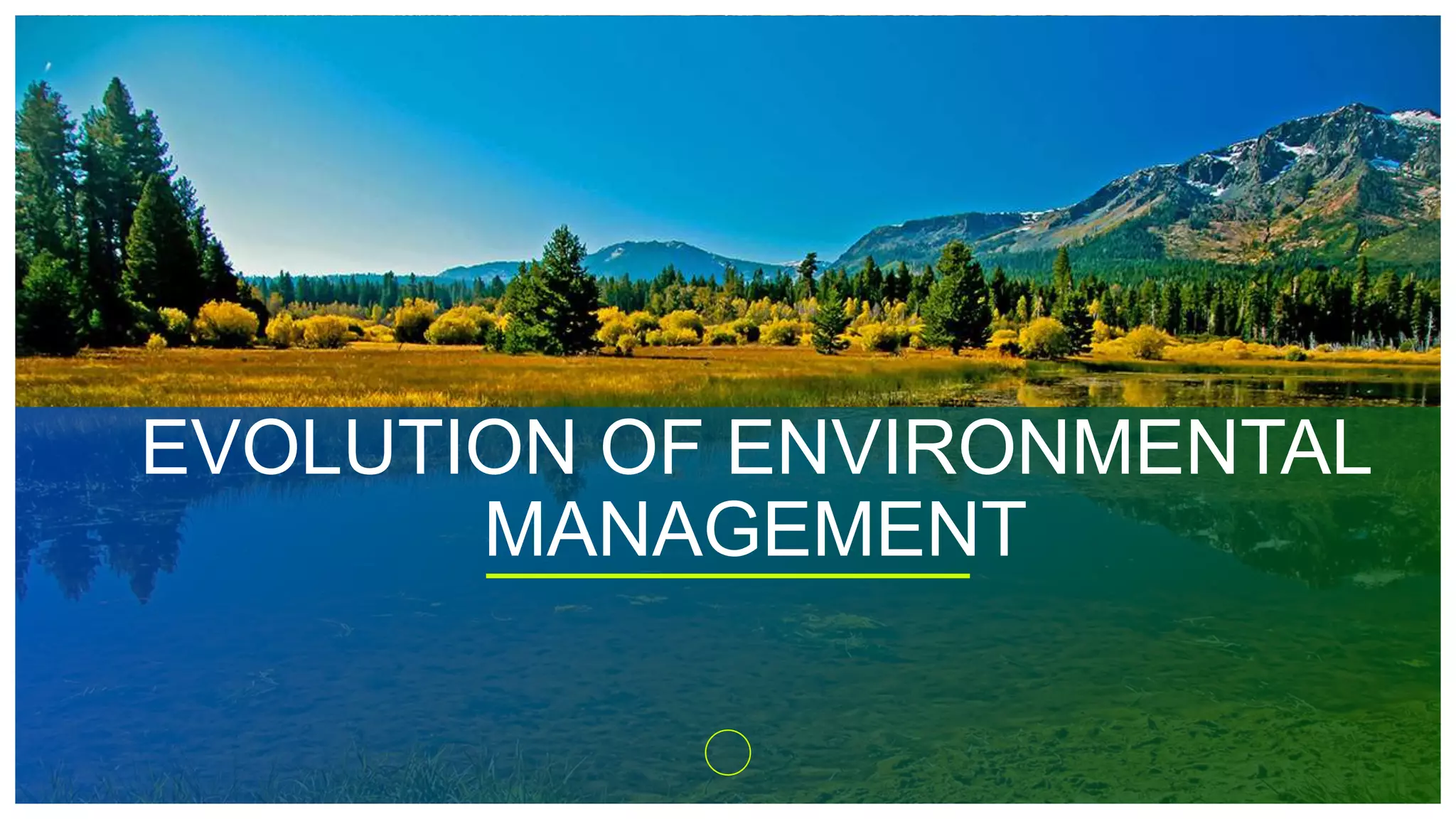Environmental management | PPTX