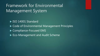 Environmental Management | PPTX