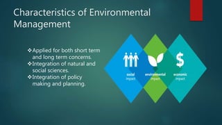 Environmental Management | PPTX