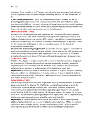 Environmental management CE355 | PDF