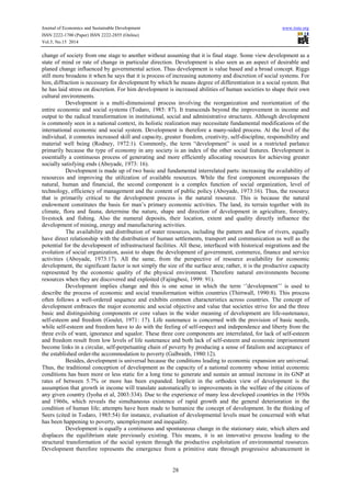 Environmental management and sustainable development in nigeria’s niger ...