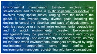 Environmental management [autosaved] | PPTX