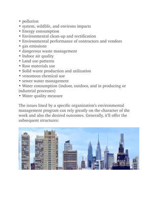 Environmental Management for Businesses | PDF