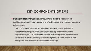 Environmental Management System Engineering Economics | PPT