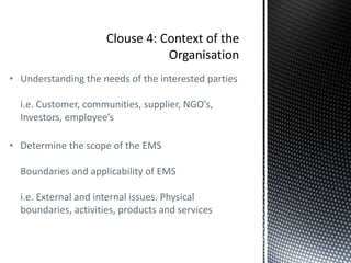 Environmental management system (EMS) | PPTX | Environmental Services ...