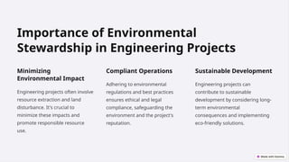 Environmental Management System in Engineering | PPTX